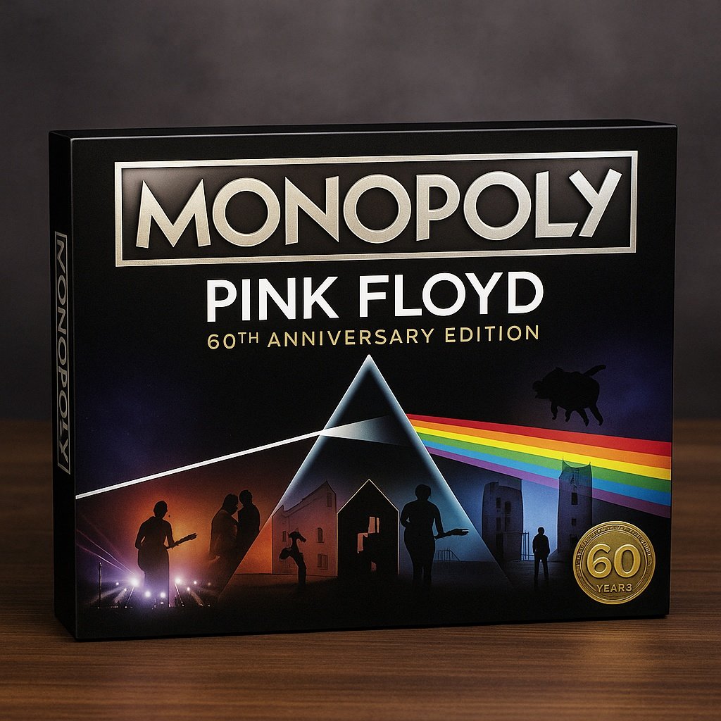 MONOPOLY: Pink Floyd 60th Anniversary Edition – Envixia
